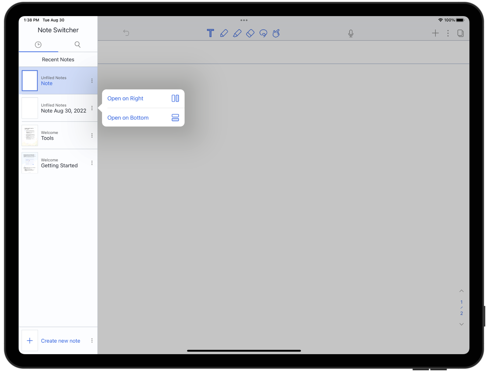 Getting Started With Notability Notability
