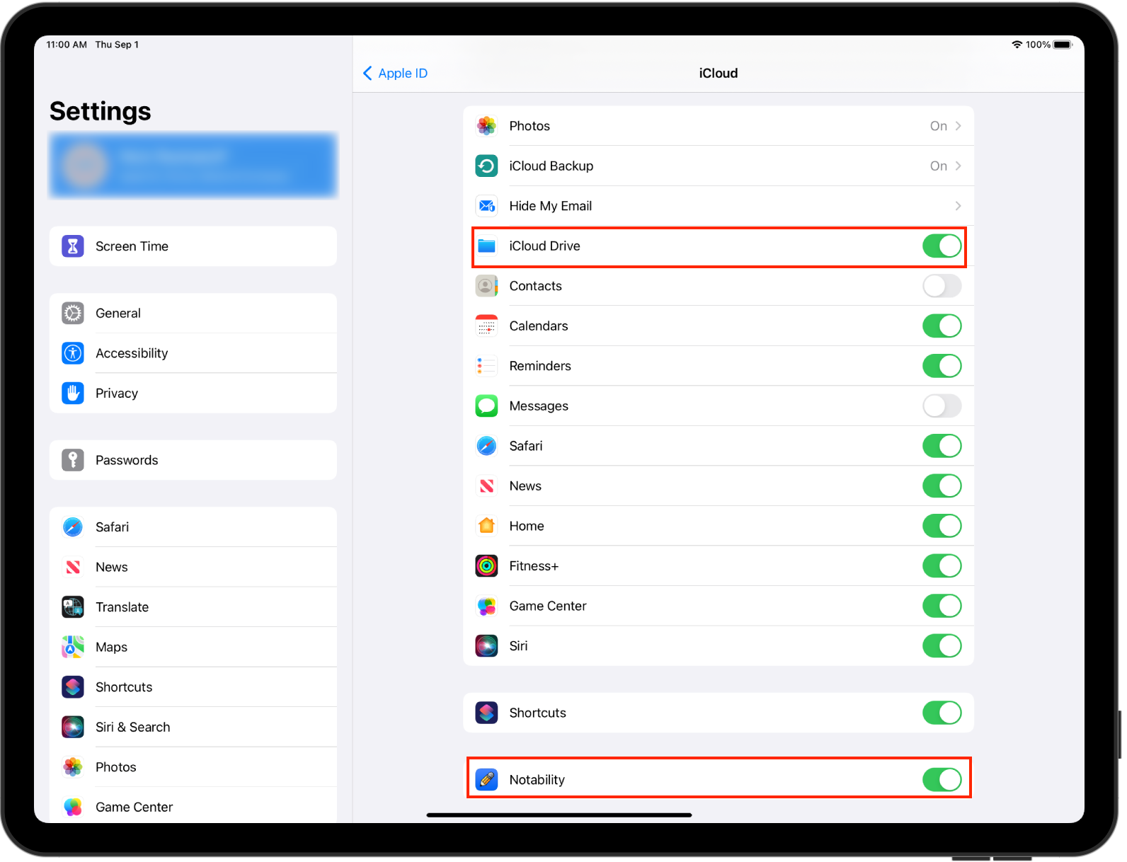 Troubleshooting iCloud Sync – Notability